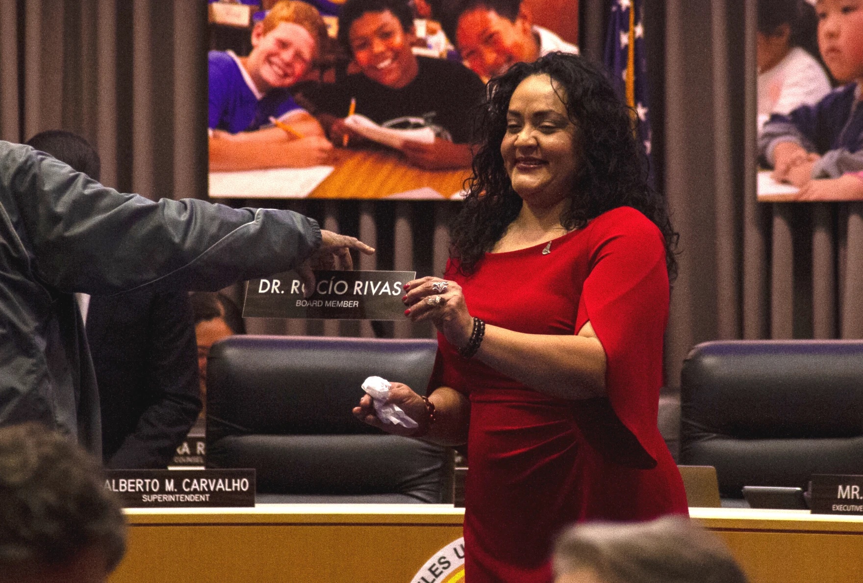 LAUSD board swears in new member Rocío Rivas: 'We have to invest in our ...