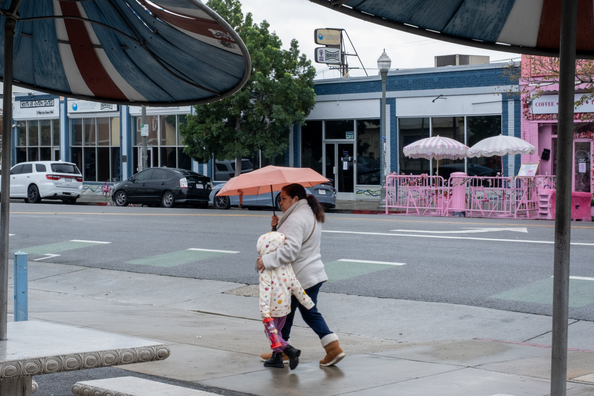 A small tornado touched down in Boyle Heights on Christmas Day